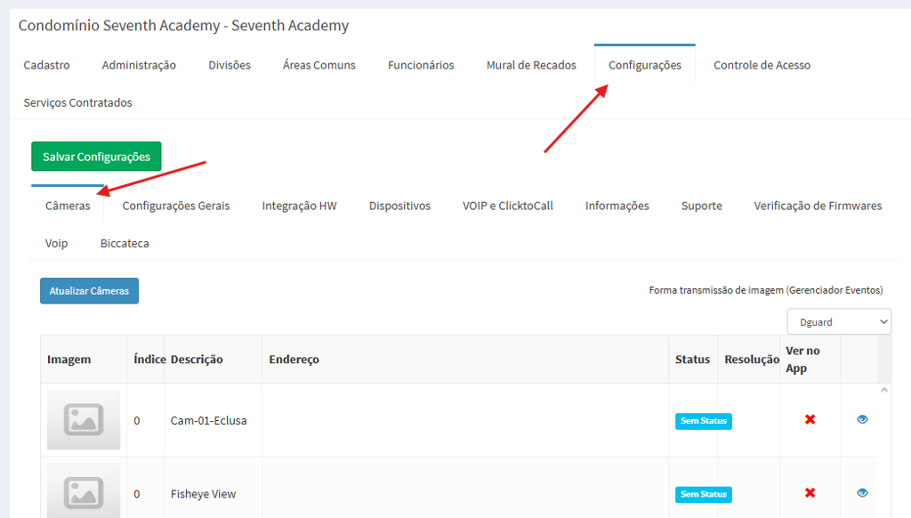 [CONTROLI] Como vincular uma câmera em uma porta?